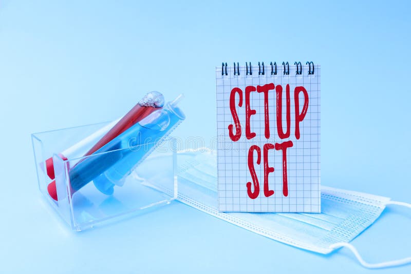 Handwriting Text Setup Set. Word for the Manner, Position, or Direction ...