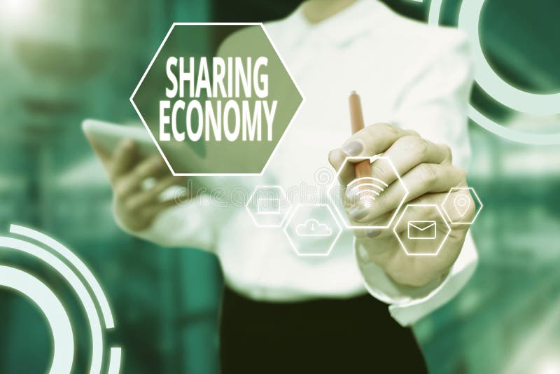 Handwriting Text Sharing Economy. Business Overview Collaborative ... Handwriting Text Sharing Economy. Business Overview Collaborative ...
