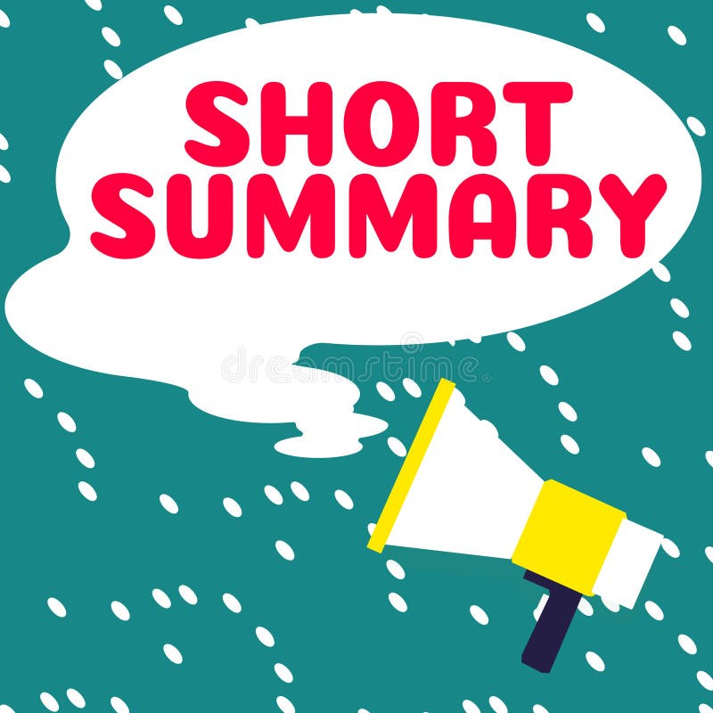 Text Showing Inspiration Short Summary. Word Written on Brief Statement ... Text Showing Inspiration Short Summary. Word Written on Brief Statement ...
