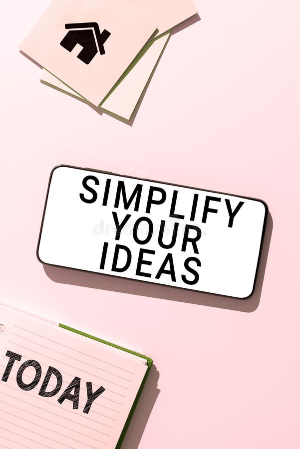 Handwriting Text Simplify Your Ideas. Word Written on Make Simple or ... Handwriting Text Simplify Your Ideas. Word Written on Make Simple or ...