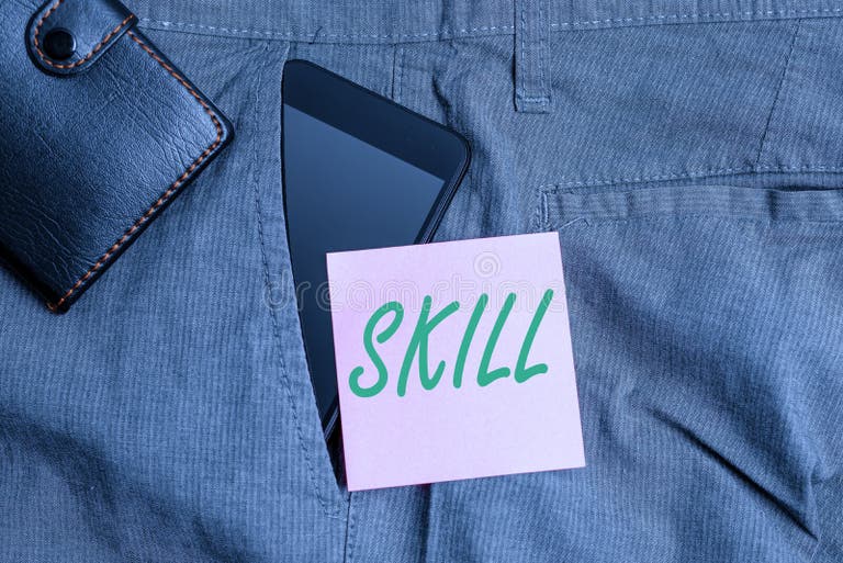 Handwriting Text Skill. Concept Meaning Ability To Use One S is ...