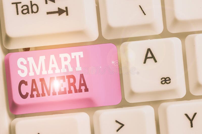 Handwriting Text Smart Camera. Concept Meaning Individual Image ...