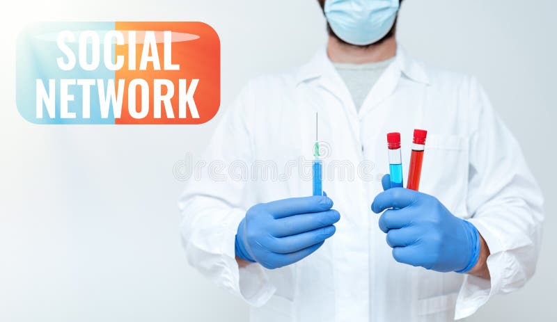 Text Showing Inspiration Social Network. Concept Meaning Interactions ...