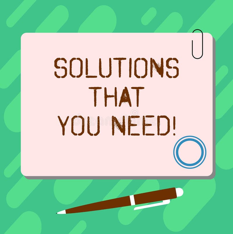 Handwriting Text Solutions that You Need. Concept Meaning Advices Help ...