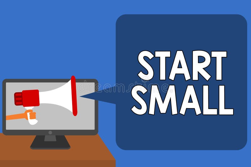 Handwriting Text Start Small. Concept Meaning Small Medium Enterprises ... Handwriting Text Start Small. Concept Meaning Small Medium Enterprises ...