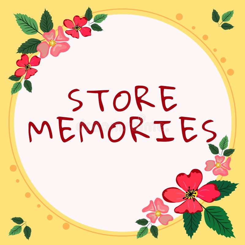 Handwriting Text Store Memories. Business Showcase a Process of ...