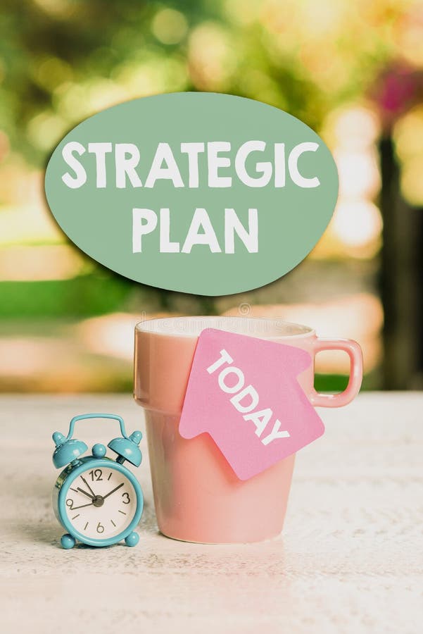 Writing Displaying Text Strategic Plan. Concept Meaning a Process of ...