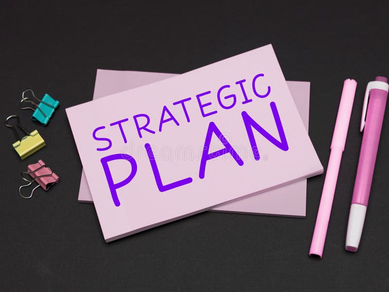 Conceptual Display Strategic Plan. Business Overview a Process of ...