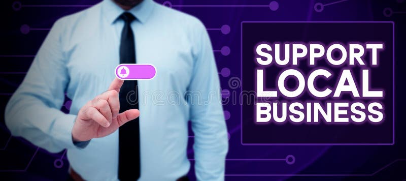 Handwriting Text Support Local Business. Business Concept Increase ... Handwriting Text Support Local Business. Business Concept Increase ...
