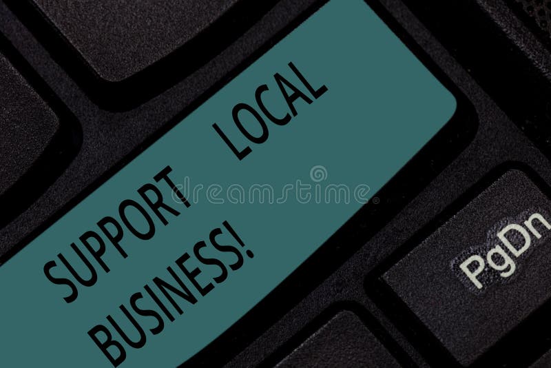 Handwriting Text Support Local Business. Concept Meaning Shopping or ... Handwriting Text Support Local Business. Concept Meaning Shopping or ...