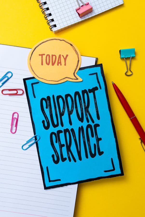 Text Sign Showing Support Service. Business Showcase Activity for ... Text Sign Showing Support Service. Business Showcase Activity for ...