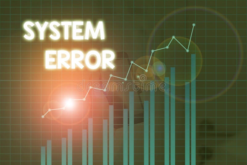 Handwriting Text System Error. Concept Meaning Instruction that is Not ...