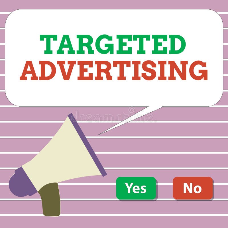 Handwriting Text Targeted Advertising. Concept Meaning Online ...