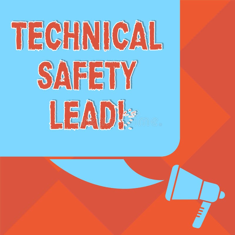Handwriting Text Technical Safety Lead. Concept Meaning Maintain ...