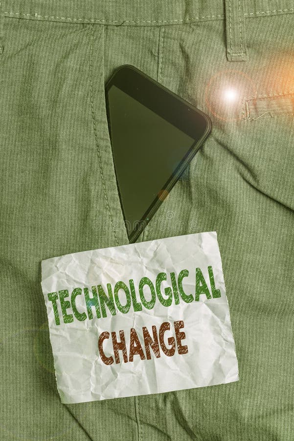 Handwriting Text Technological Change. Concept Meaning Increase in the ...