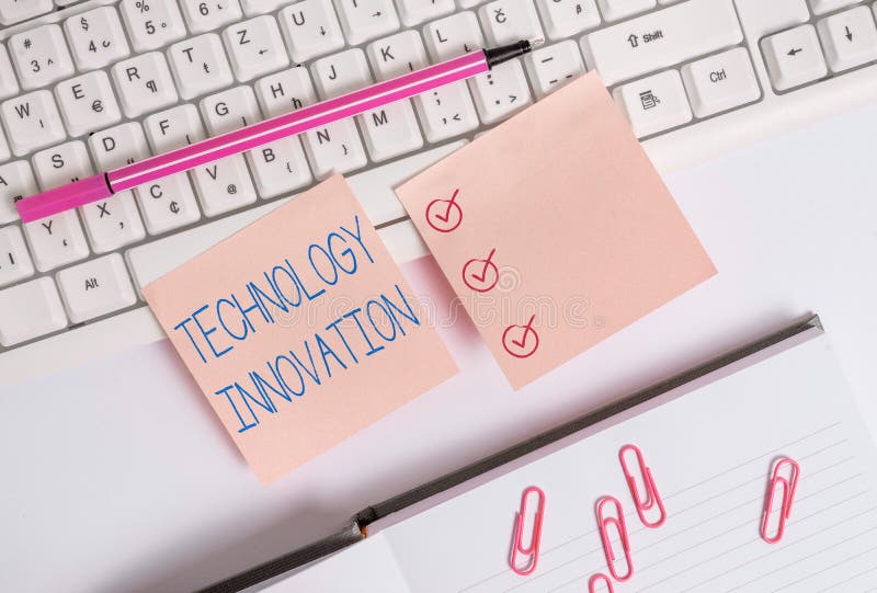 Handwriting Text Technology Innovation. Concept Meaning Advanced Net ...