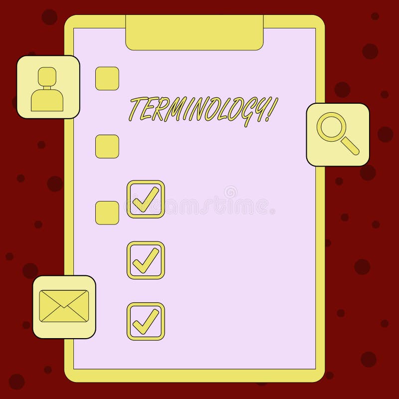 Terminology Icons Stock Illustrations – 53 Terminology Icons Stock ...
