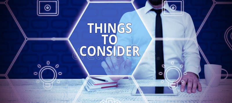 Conceptual Display Things To Consider. Concept Meaning List To Check or ...