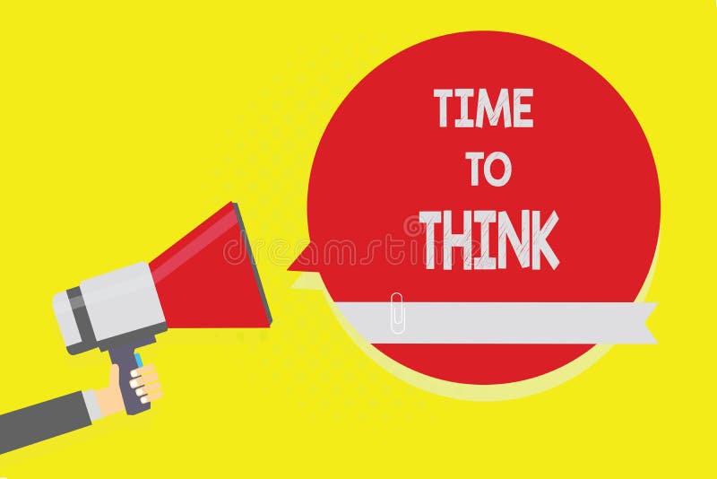 Handwriting Text Time To Think. Concept Meaning Reconsider Some Things ... Handwriting Text Time To Think. Concept Meaning Reconsider Some Things ...