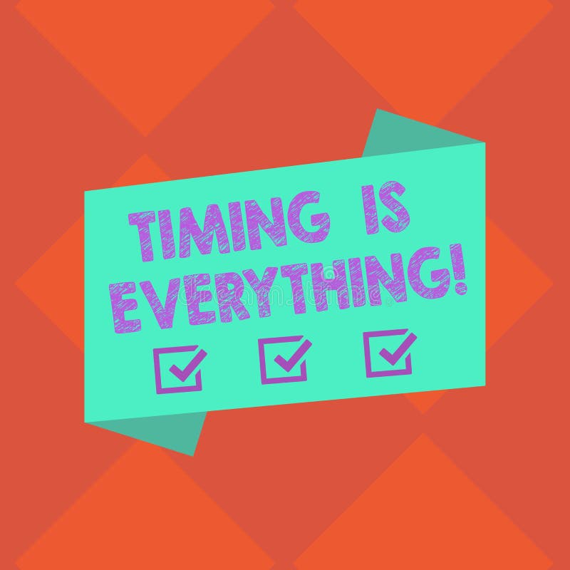 Everything Timing Stock Illustrations – 83 Everything Timing Stock ...