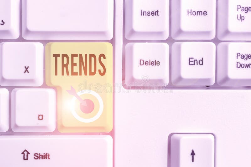 Handwriting Text Trends. Concept Meaning General Direction in Which ...