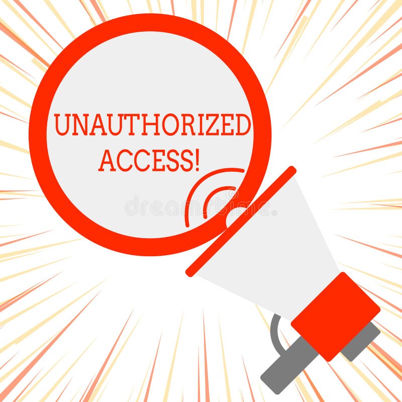 Handwriting Text Unauthorized Access. Concept Meaning Use of a Computer ...