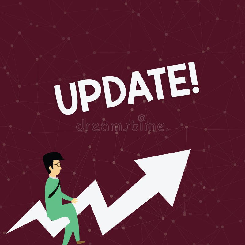 Handwriting Text UPDATE. Concept Meaning Make Something More Modern or ... Handwriting Text UPDATE. Concept Meaning Make Something More Modern or ...