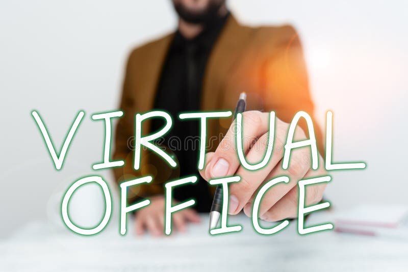 Handwriting Text Virtual Office. Business Idea Mobile Work-environment ... Handwriting Text Virtual Office. Business Idea Mobile Work-environment ...