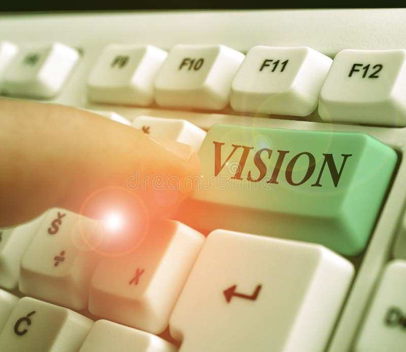 Handwriting Text Vision. Concept Meaning Ability To Think about or Plan ...