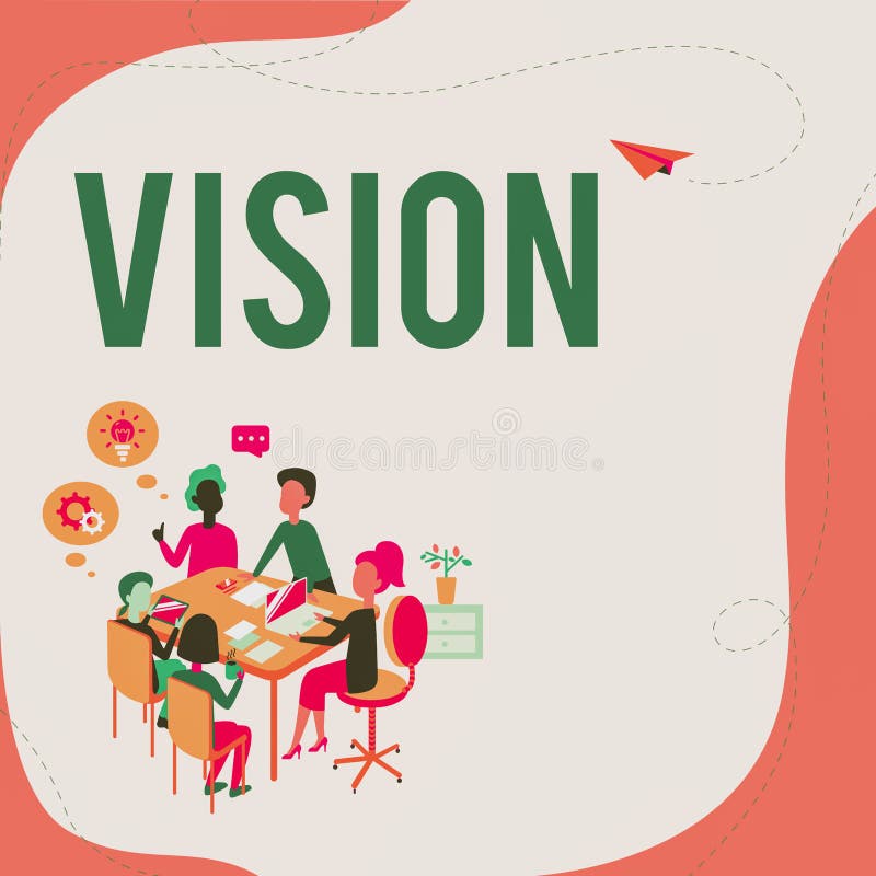 Handwriting Text Vision. Word Written on Ability To Think about or Plan ...