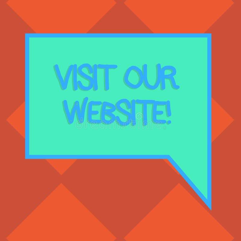 Visit Our Website Stock Illustrations – 125 Visit Our Website Stock ...