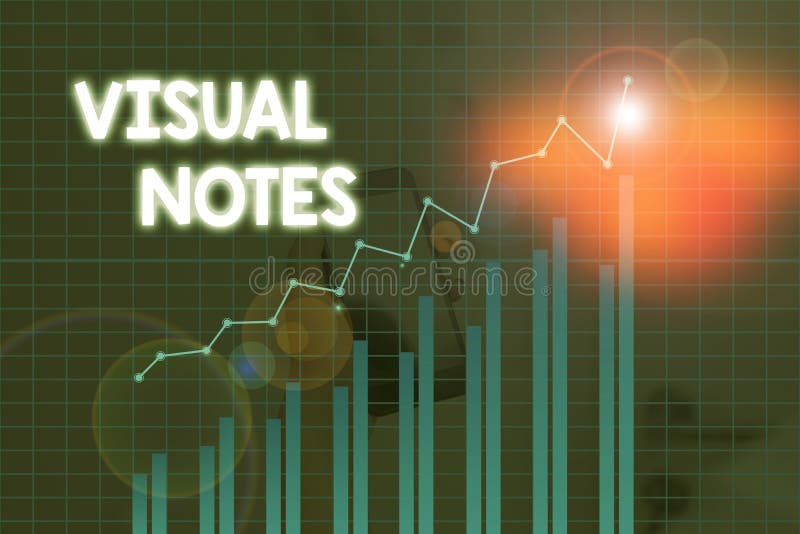 Handwriting Text Visual Notes. Concept Meaning Process of Representing ...