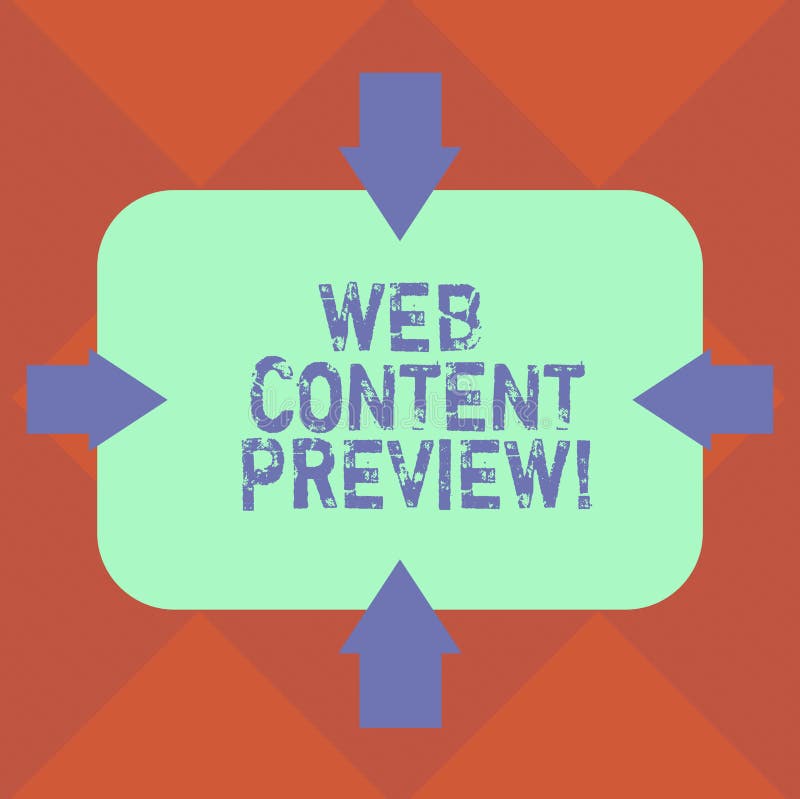 Handwriting Text Web Content Preview. Concept Meaning Textual Visual ...