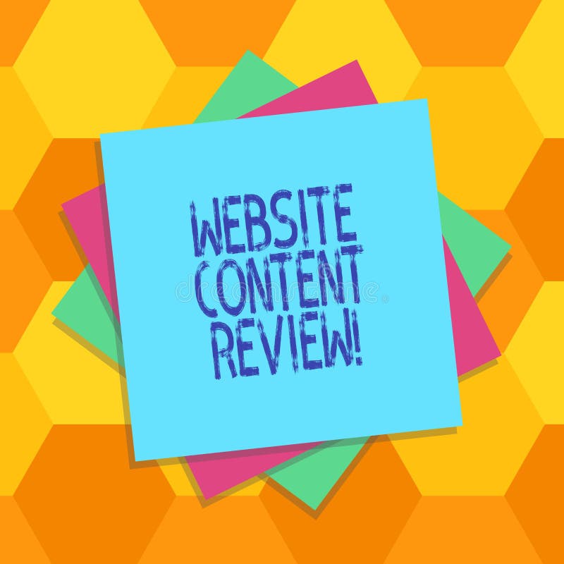 Handwriting Text Website Content Review. Concept Meaning Evaluate the ...