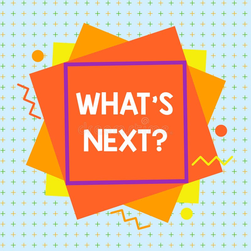 Whats Next Clipart