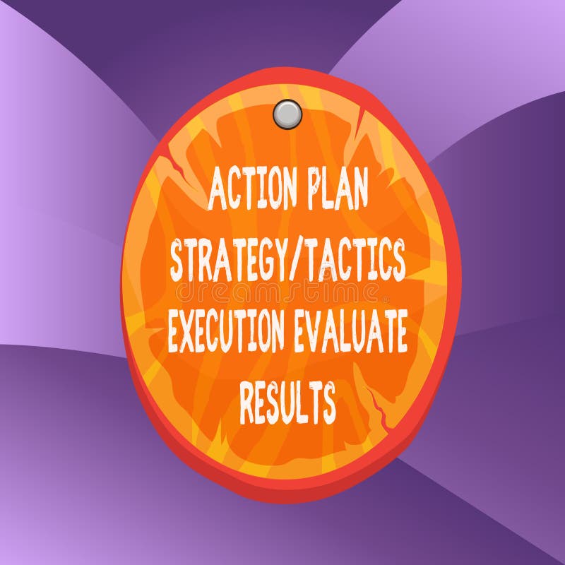 Handwriting Text Writing Action Plan Strategy Ortacti. Concept Meaning ...