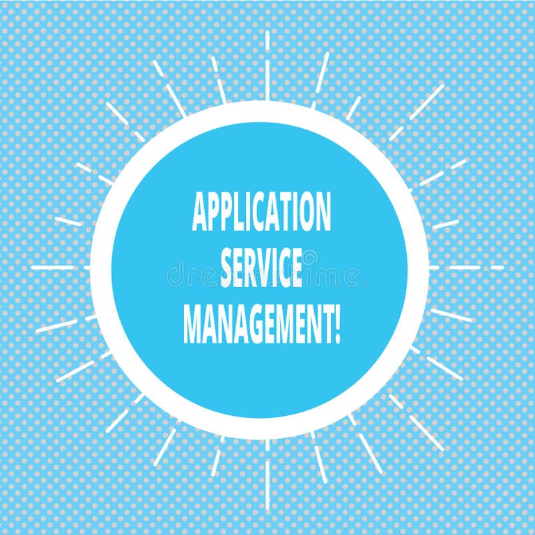 Handwriting Text Writing Application Service Management. Concept ...