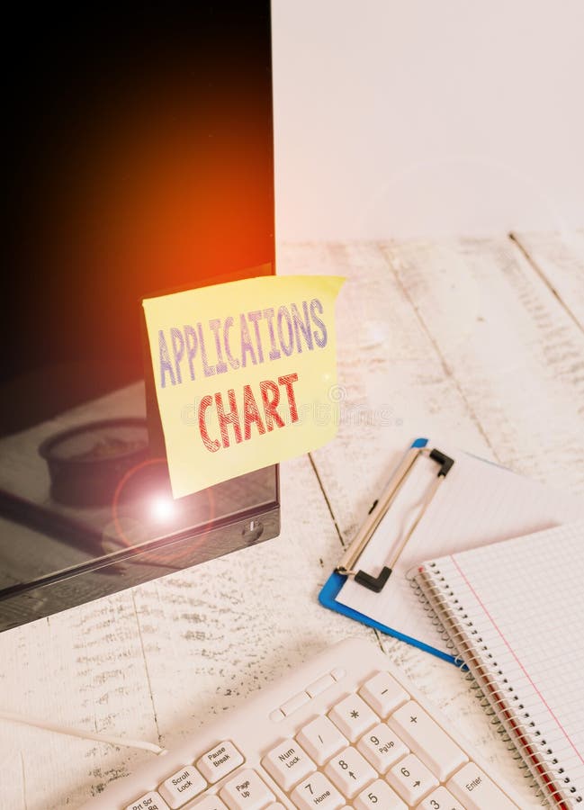 Handwriting Text Writing Applications Chart. Concept Meaning Graph Used ...