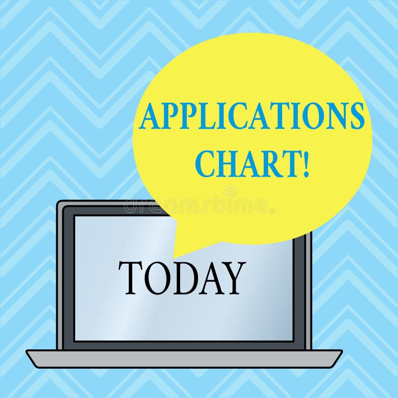 Handwriting Text Writing Applications Chart. Concept Meaning Graph Used ...