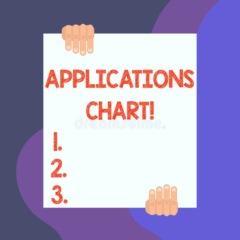 Handwriting Text Writing Applications Chart. Concept Meaning Graph Used ...