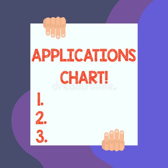 Handwriting Text Writing Applications Chart. Concept Meaning Graph Used ...