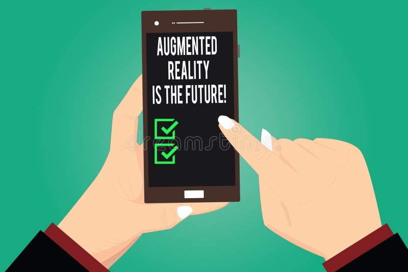 Handwriting Text Writing Augmented Reality is the Future. Concept ... Handwriting Text Writing Augmented Reality is the Future. Concept ...