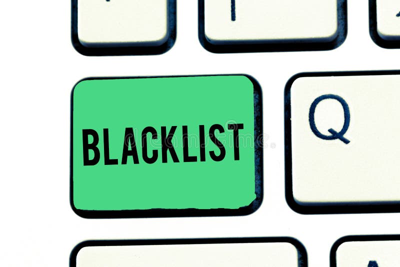 Handwriting Text Writing Blacklist. Concept Meaning List Of Showing Or ... Handwriting Text Writing Blacklist. Concept Meaning List Of Showing Or ...