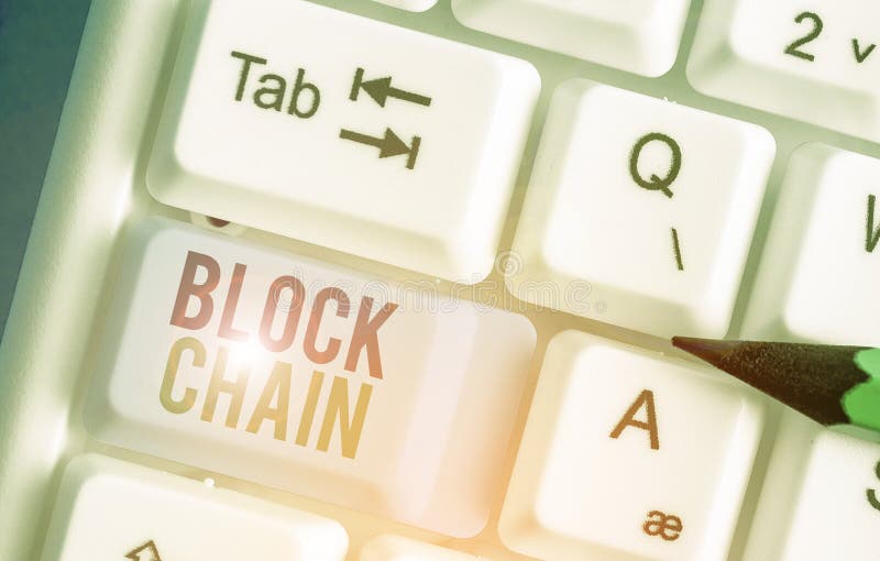 Handwriting Text Writing Block Chain. Concept Meaning System in Which a ... Handwriting Text Writing Block Chain. Concept Meaning System in Which a ...