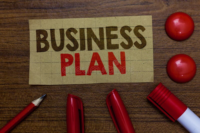 Handwriting Text Writing Business Plan. Concept Meaning Structural ...