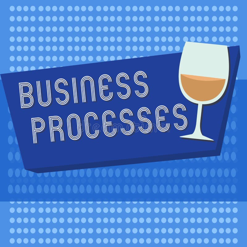 Handwriting Text Writing Business Processes. Concept Meaning Methods ...