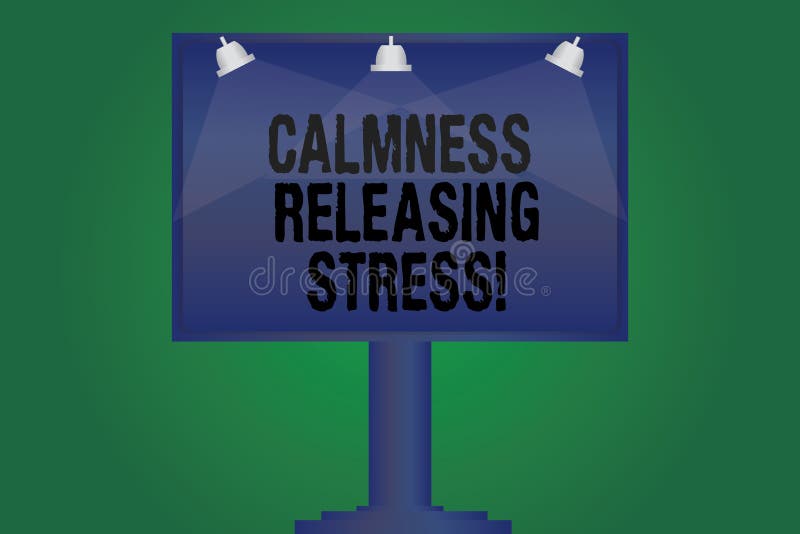 Handwriting Text Writing Calmness Releasing Stress. Concept Meaning ... Handwriting Text Writing Calmness Releasing Stress. Concept Meaning ...