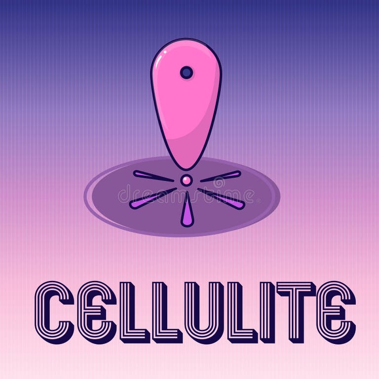 Handwriting Text Writing Cellulite. Concept Meaning Persistent ...