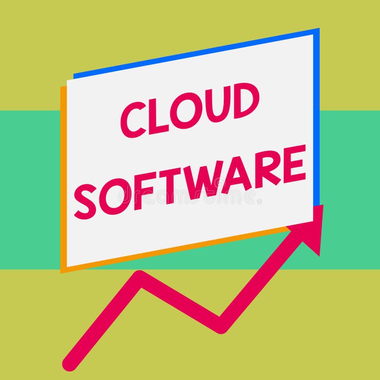 Handwriting Text Writing Cloud Software. Concept Meaning Programs Used ...