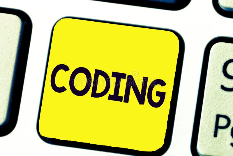 Handwriting Text Writing Coding Concept Meaning Assigning Code To Something For Classification 4967